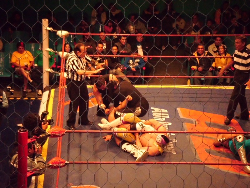 Lucha Libre Porra Fresa: Shocker y La Mascara retan a los Guerreros por ...
