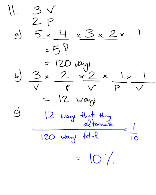 SVRSS Grade 12 Applied Math: Homework Questions Corrected