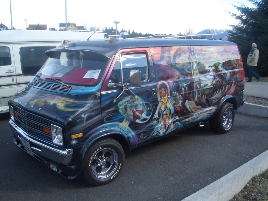Do you remember the 70's Van craze? (muscle car, vehicles, motorcycle ...