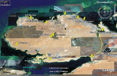 Map of Qatar | Qatar Visitor - Travel Guide to Doha & Qatar