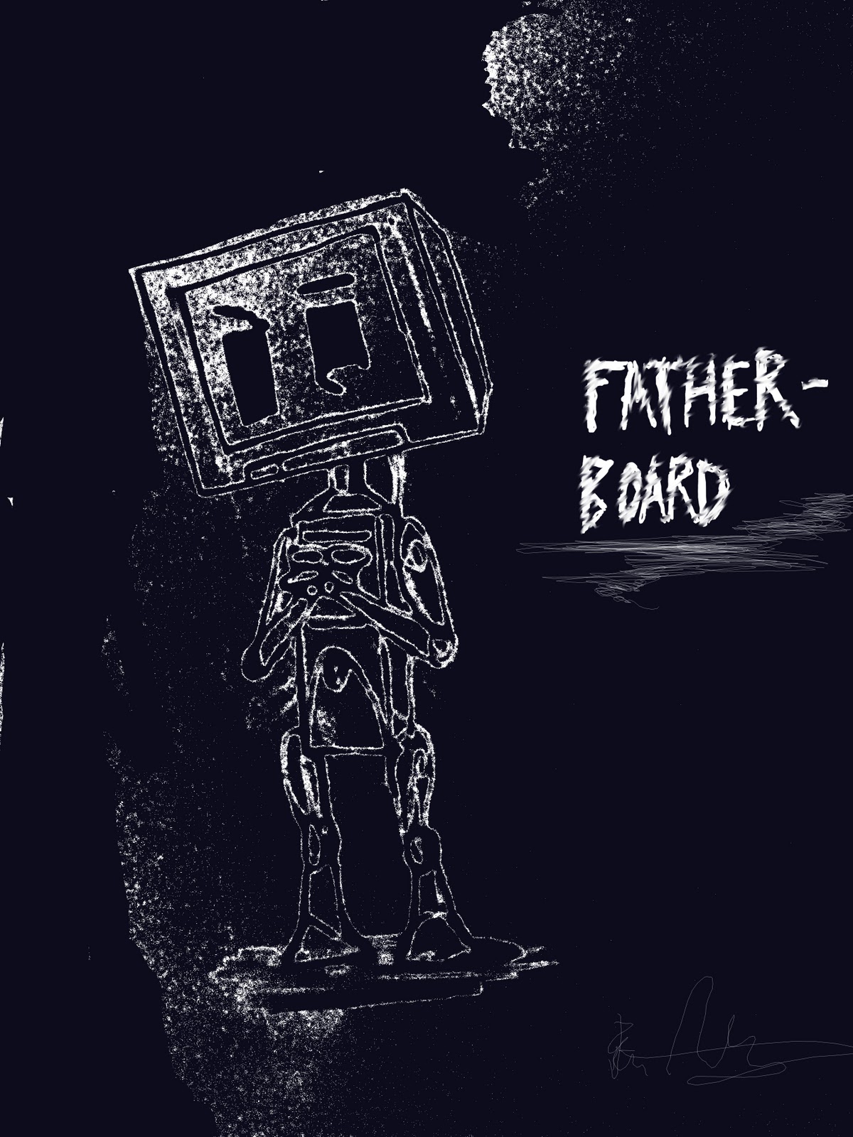 The Autumn Project: day 23: Fatherboard