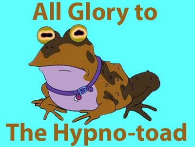Geek Grrrl: Hypno-toad Commands You to Read this Post!