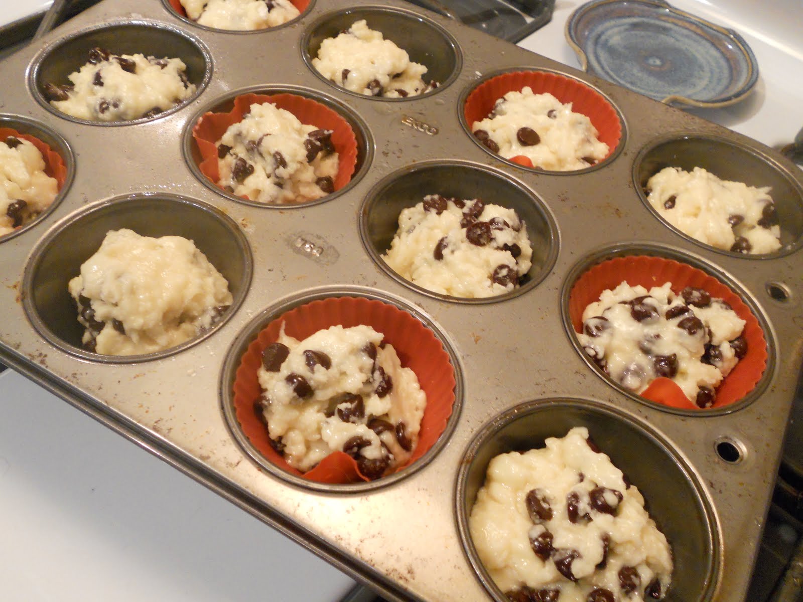 Whimsy Bower: Hot Muffins: November Edition (Chocolate Chip Muffins Recipe)