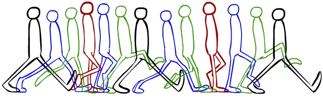Kylie Burrell's Digital Animation Blog: 2D Walking cycle