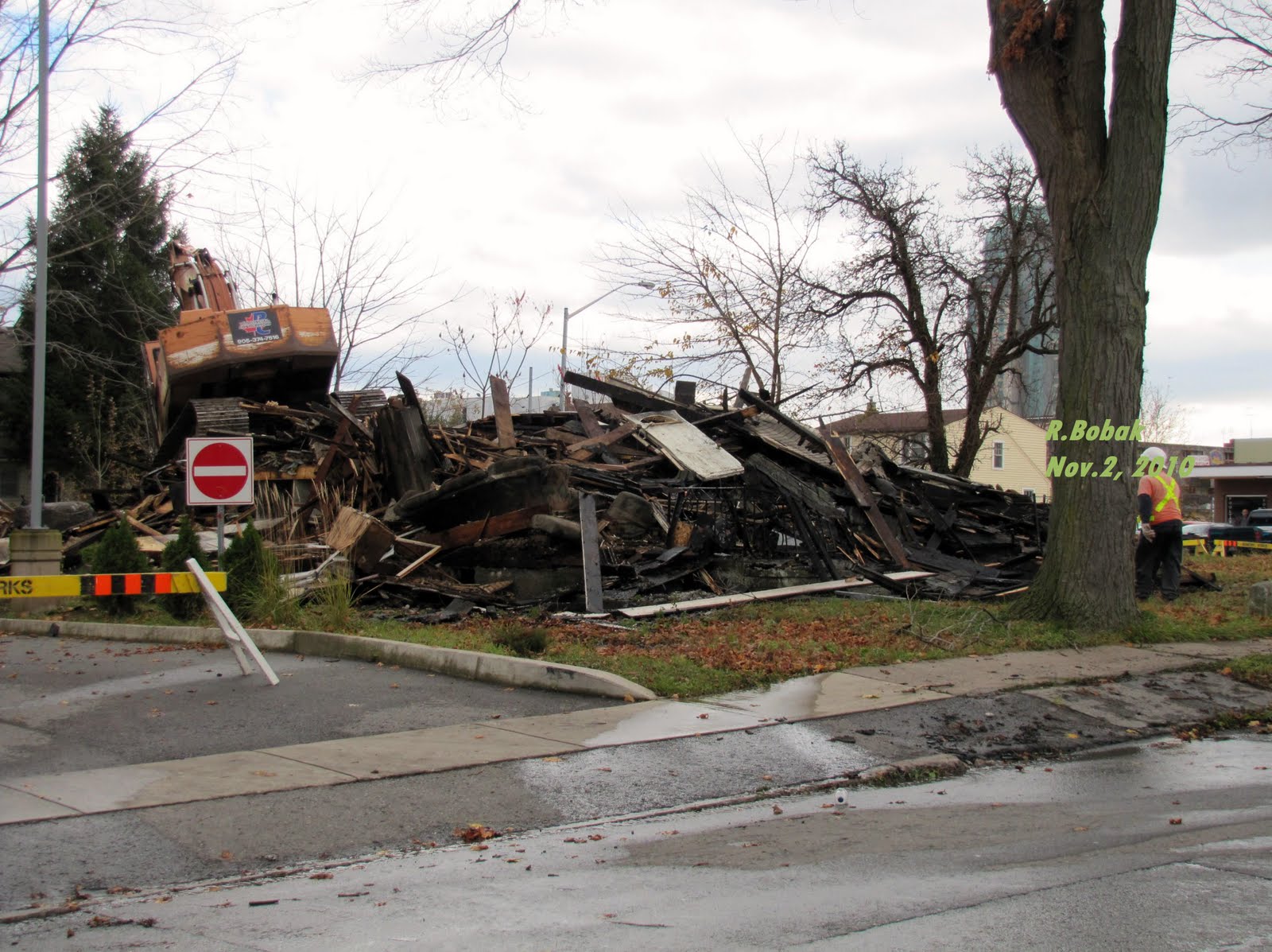 Right In Niagara: Fire in Niagara Falls