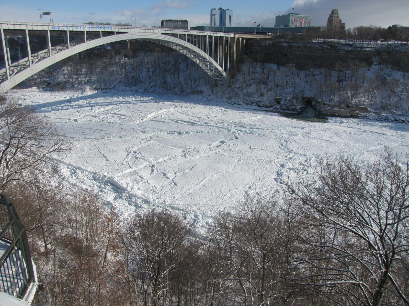 Right In Niagara: Niagara Falls Ice Bridge, 2011