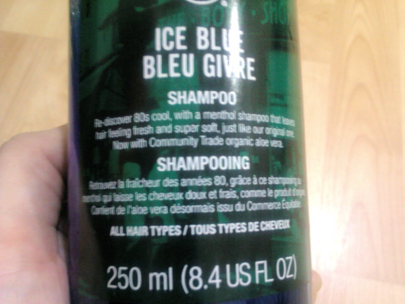 le3nuts.shopper: The Body Shop Ice Blue Shampoo Review