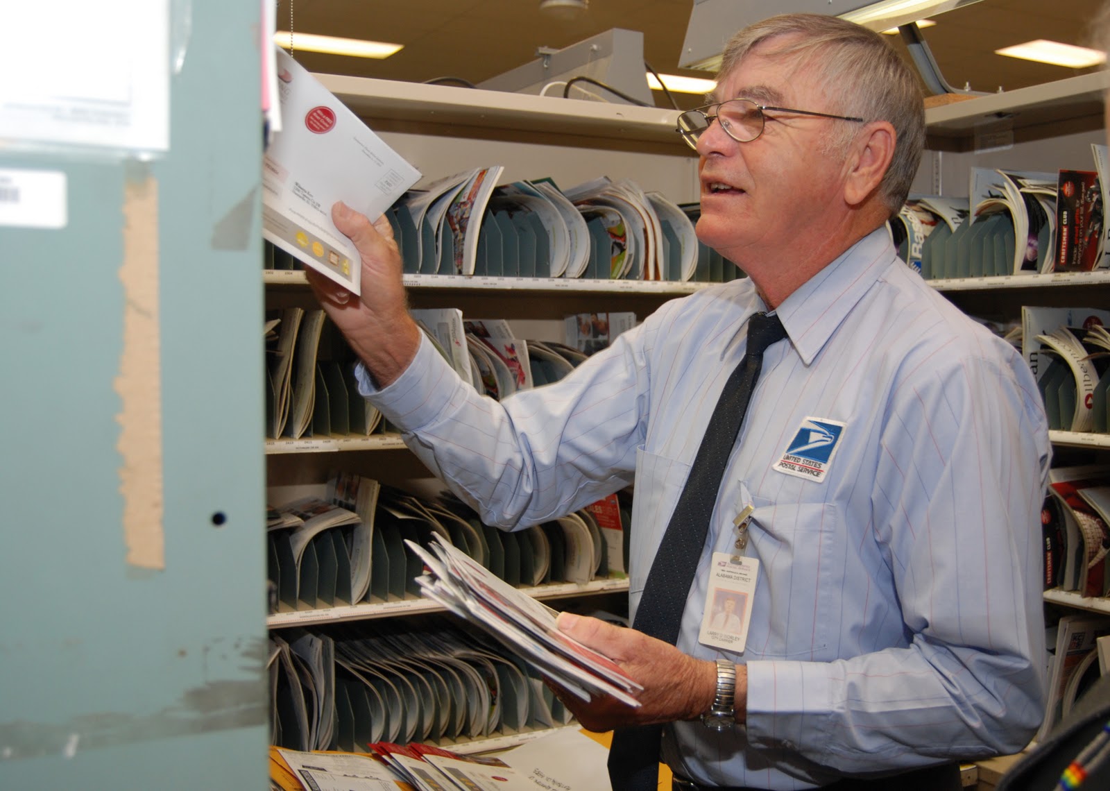 Postmarks Online: News from the Alabama District: "As the song says ...