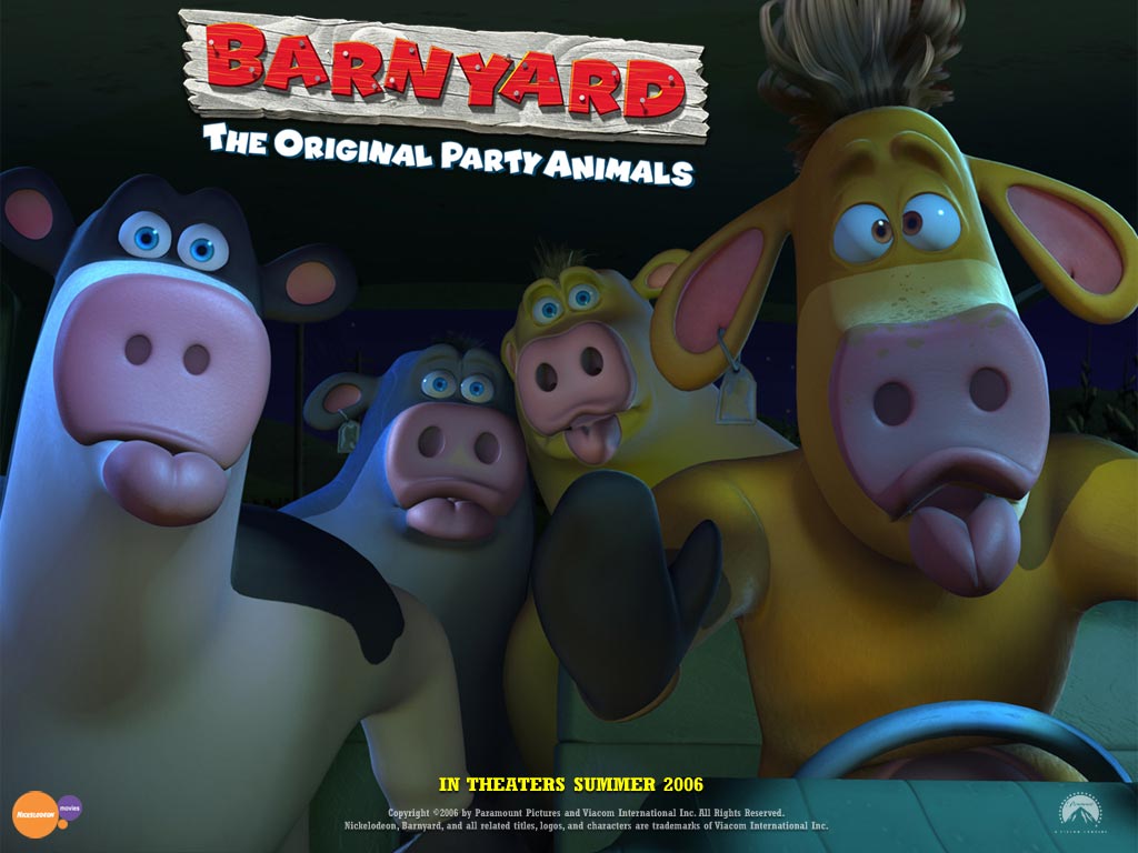 Wallpapers van Richard: Cartoon Wallpapers Barnyard