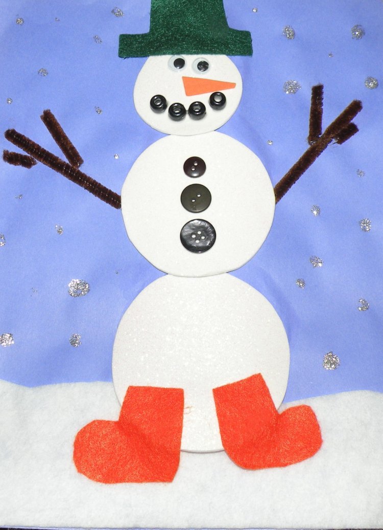 These Grace Filled Days: Winter Themed Art Projects