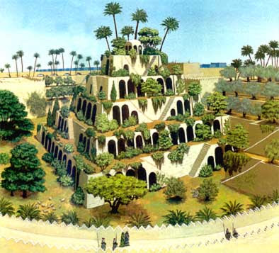 Las 7 Maravillas del Mundo Antiguo: LOS JARDINES COLGANTES DE BABILONIA