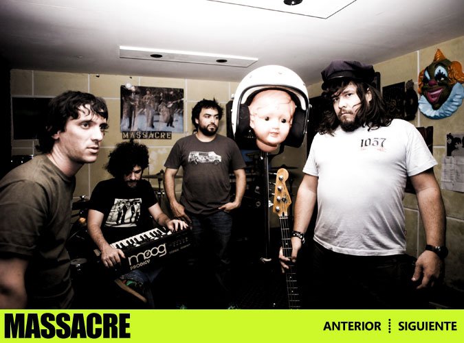 Massacre Palestina: Imágenes de la banda...!!!