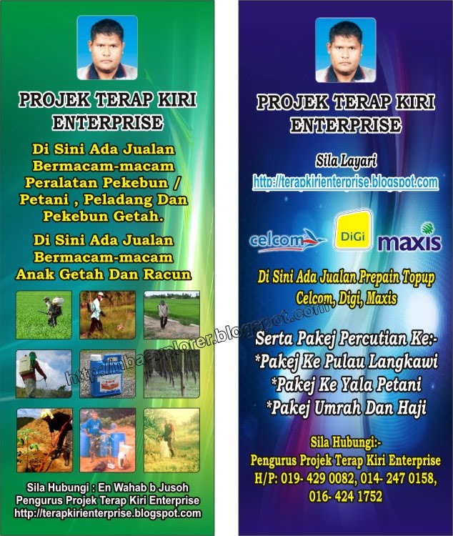 Tempahan Banner / Streamer / Signboard / Sticker