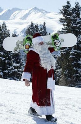 Santa Claus - Merry X-treme-mas | illicit snowboarding
