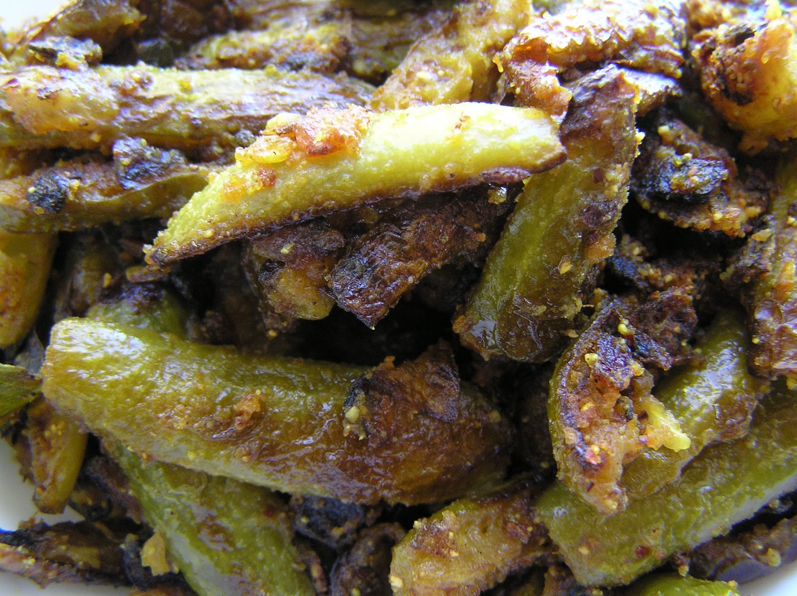 The Melting Pot: Tondli / Kundru / Ivy Gourd with Chickpea powder