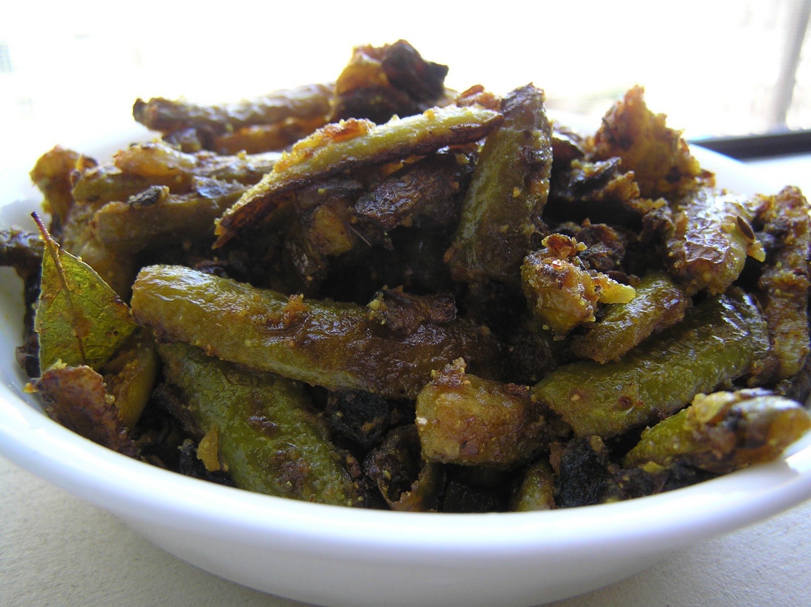 The Melting Pot: Tondli / Kundru / Ivy Gourd with Chickpea powder