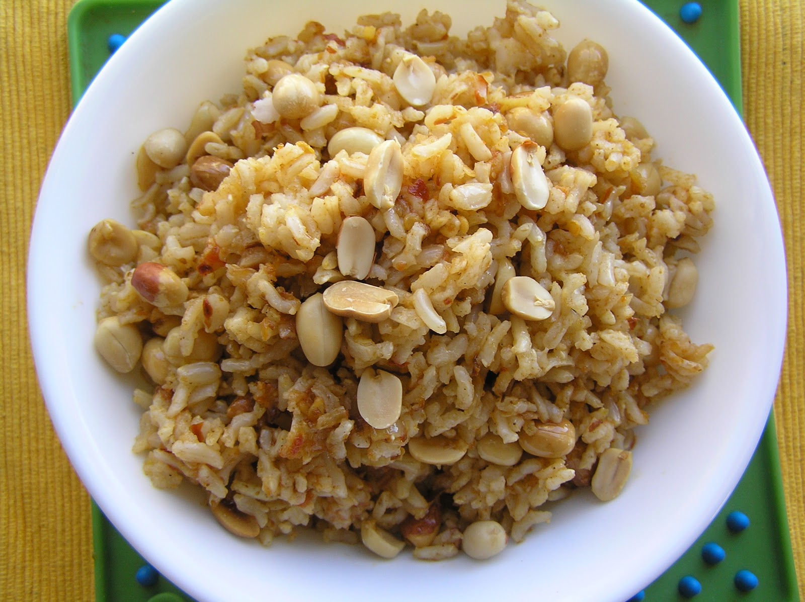 The Melting Pot: Tomato & Peanut Rice