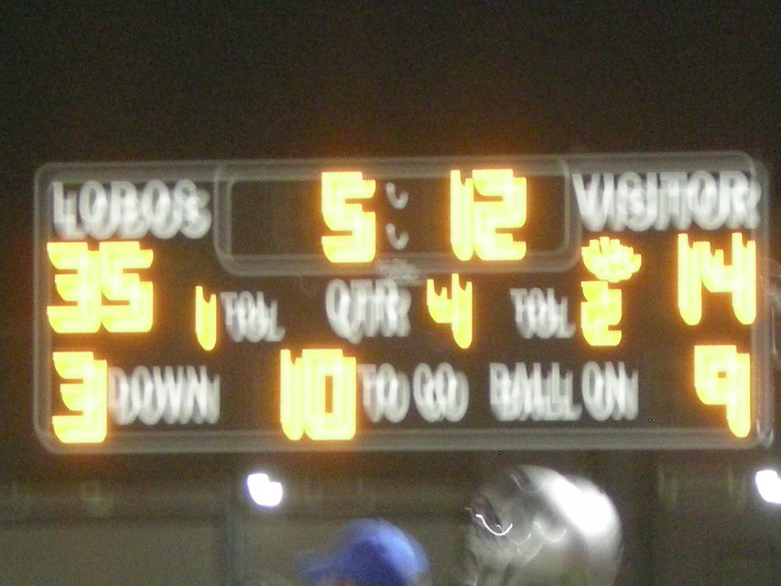 Chaparral Cheerleading: LOBOS Victorious at First Home Game!