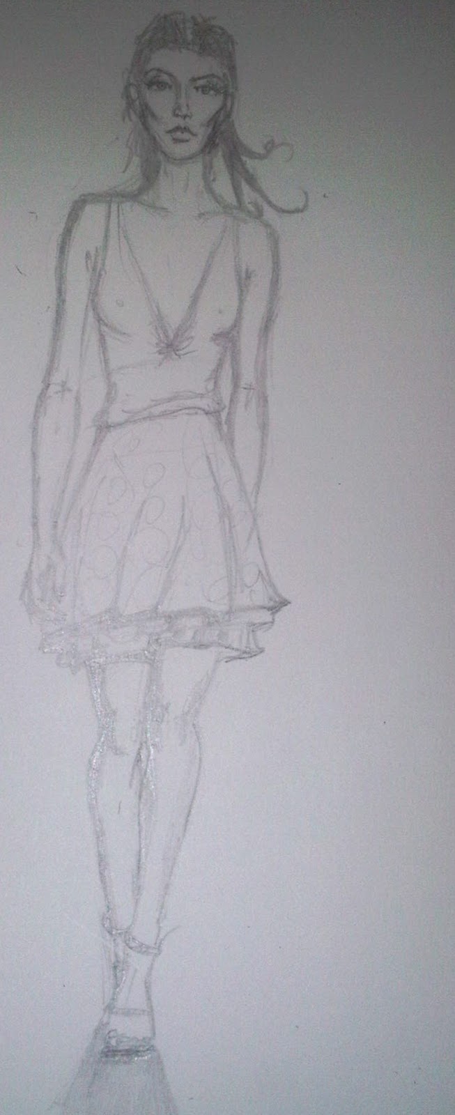 Zeitlin's Art: My Sketches: The Runway Models