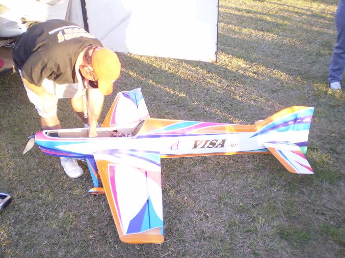 AEROMODELISMO MARCOS JUAREZ: Chip Hyde, una visita de super lujo