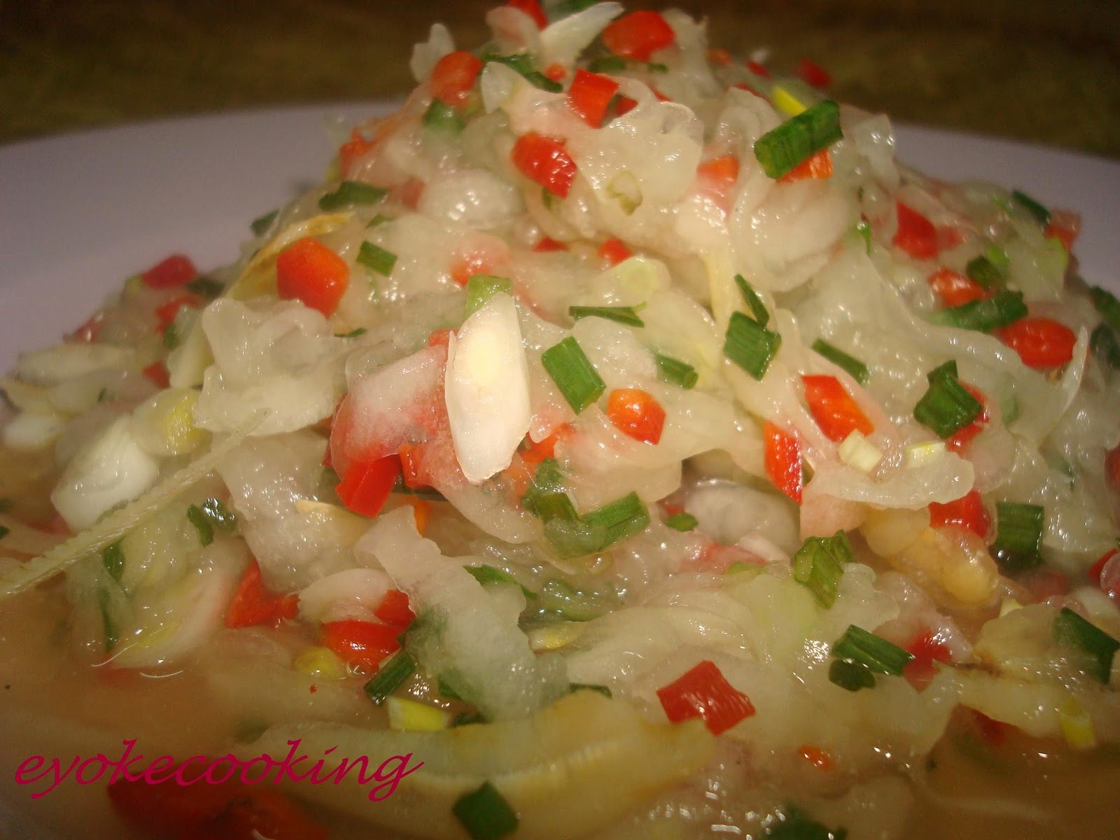 Simply Delicious Easy Cooking: Shredded Cucumber Pickled Salad
