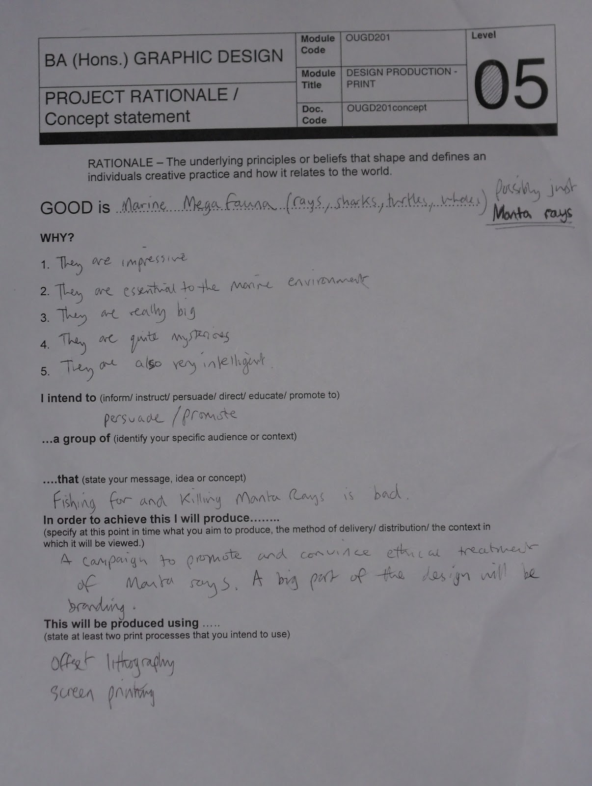 Design Context: Project Rationale