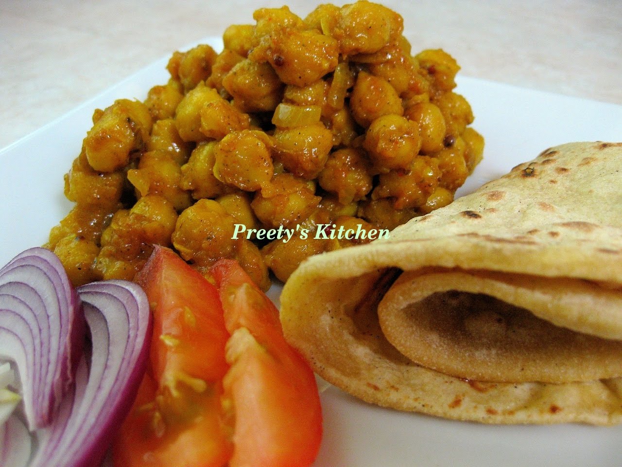 Preety's Kitchen: Masaledar Sukhe Chole/Channa/Garbanzo Beans