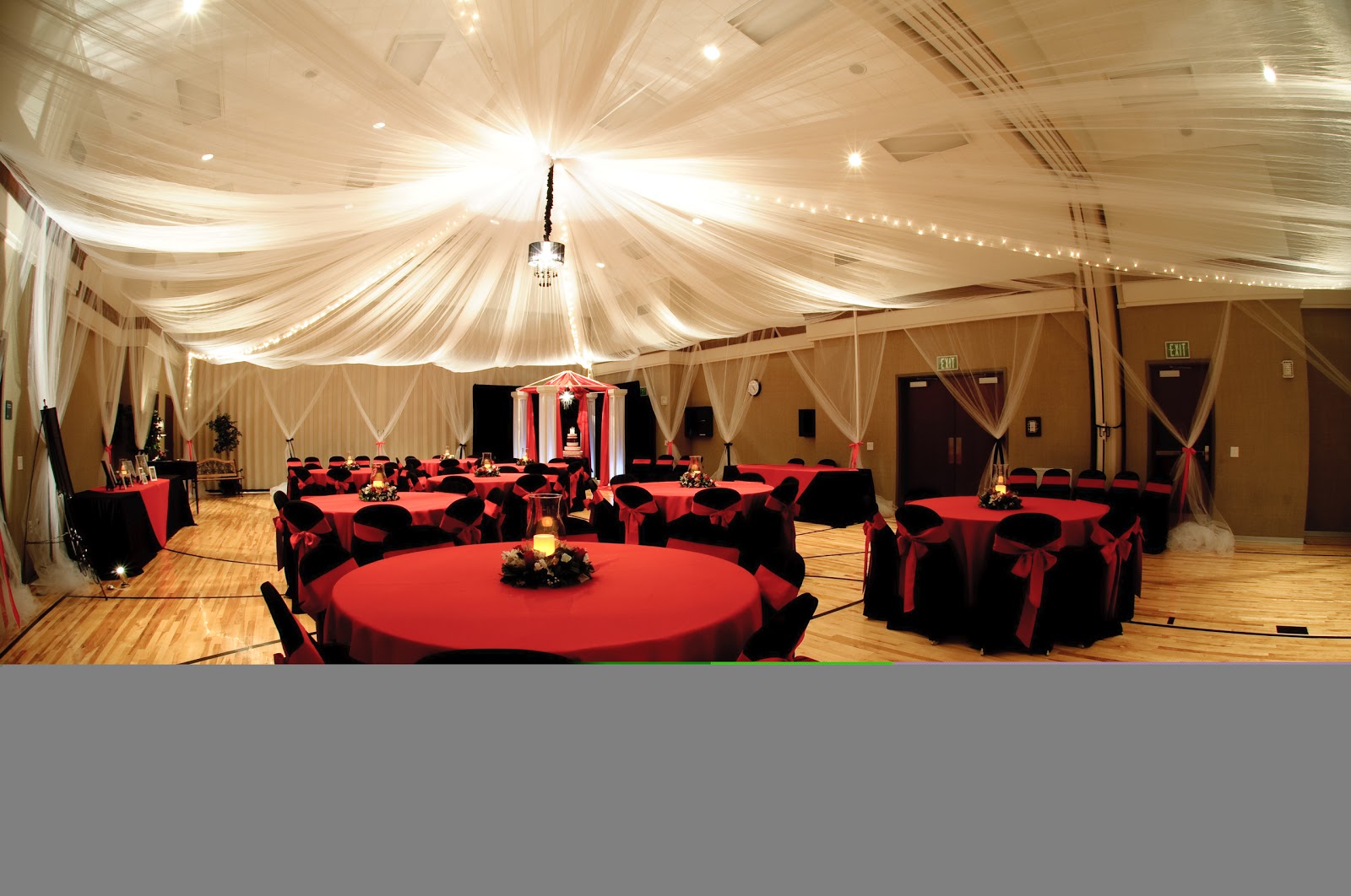 Wedding Decoration: Wedding Decorating Ideas Tulle Ceiling