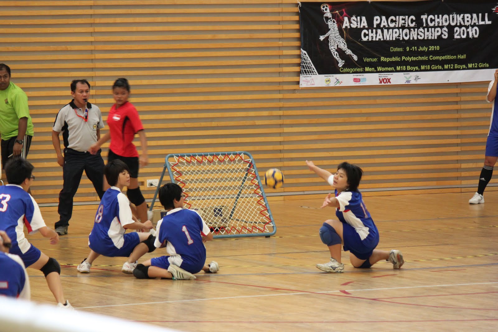 Tchoukball - Pas des Mathlètes