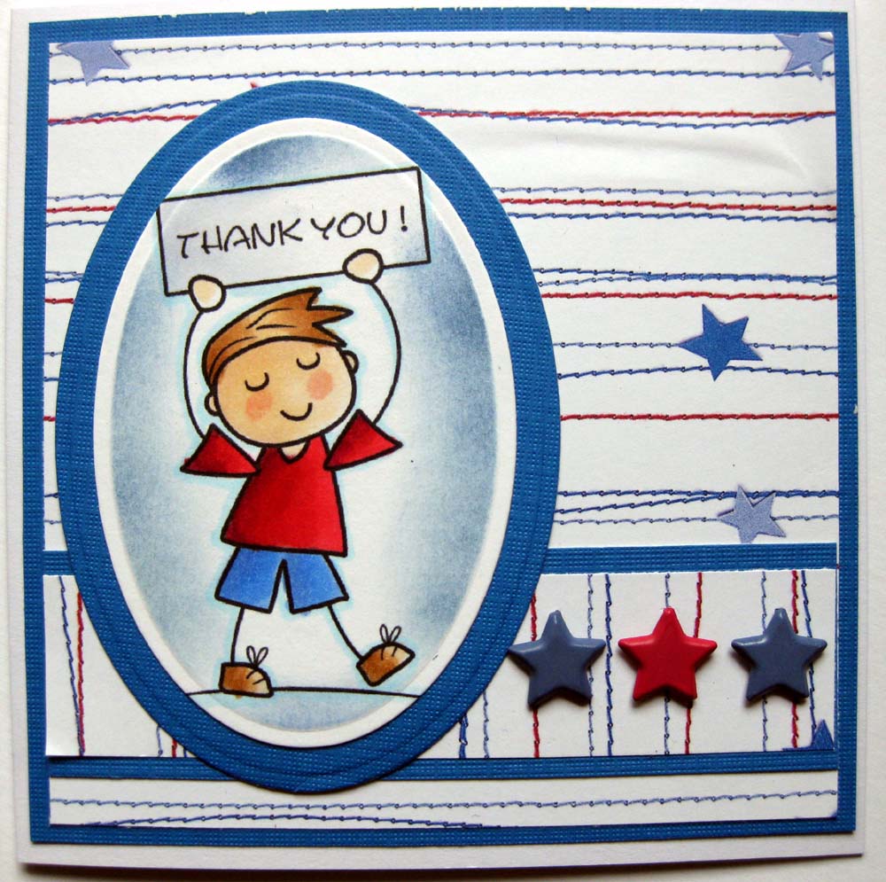 Blue Jelly Too: Thank you boy