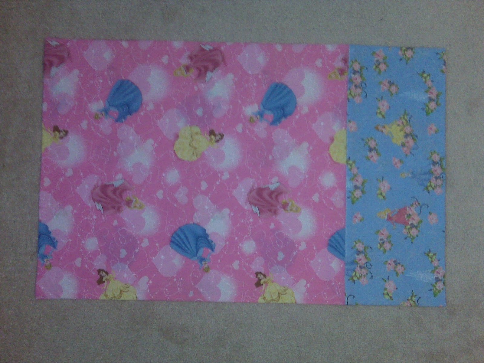 Sew Cook and Travel: Princess Pillowcase Using the Magic Pillowcase ...