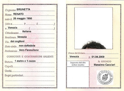 31canzoni: La Carta d'identità di Brunetta