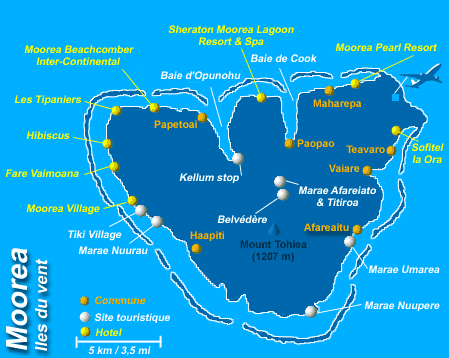 CH'TI TAHITI: Moorea Tour