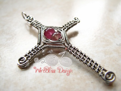 WireBliss's Wire Jewelry: Rosary | Cross