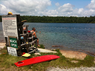 Ulster County (NY) Adventures: The Beach at Awosting
