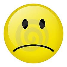 FOTO'S: droevige smiley