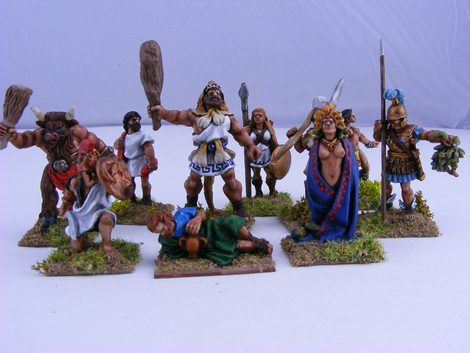 Evil Bob's Miniature Painting: Foundry Ancient Greek Heroes and Characters