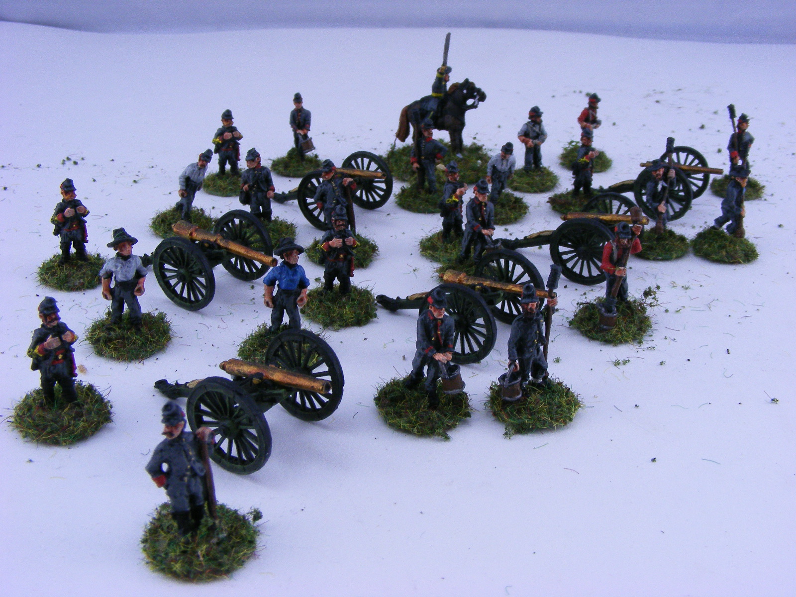 Evil Bob's Miniature Painting: 15mm ACW CSA Commission