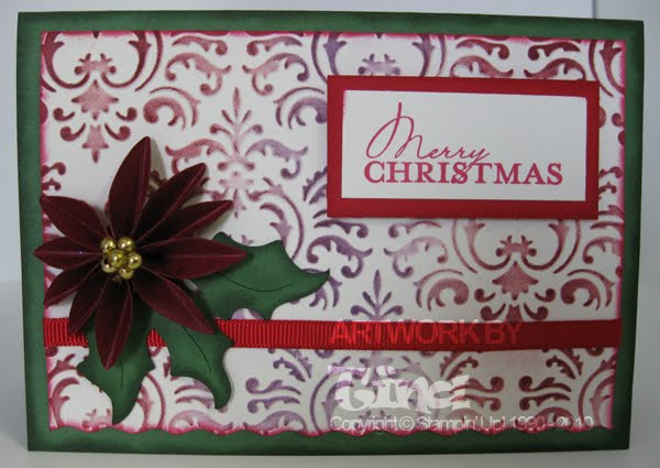 Christmas Card Classes - Tina's Creative Studio