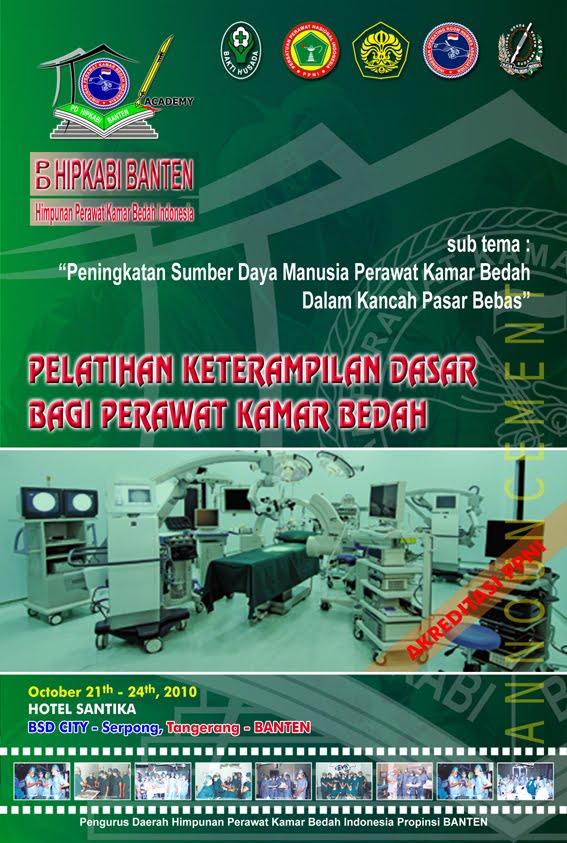 PW HIPKABI BANTEN: Pelatihan Dasar Bagi Perawat Kamar Bedah Provinsi ...