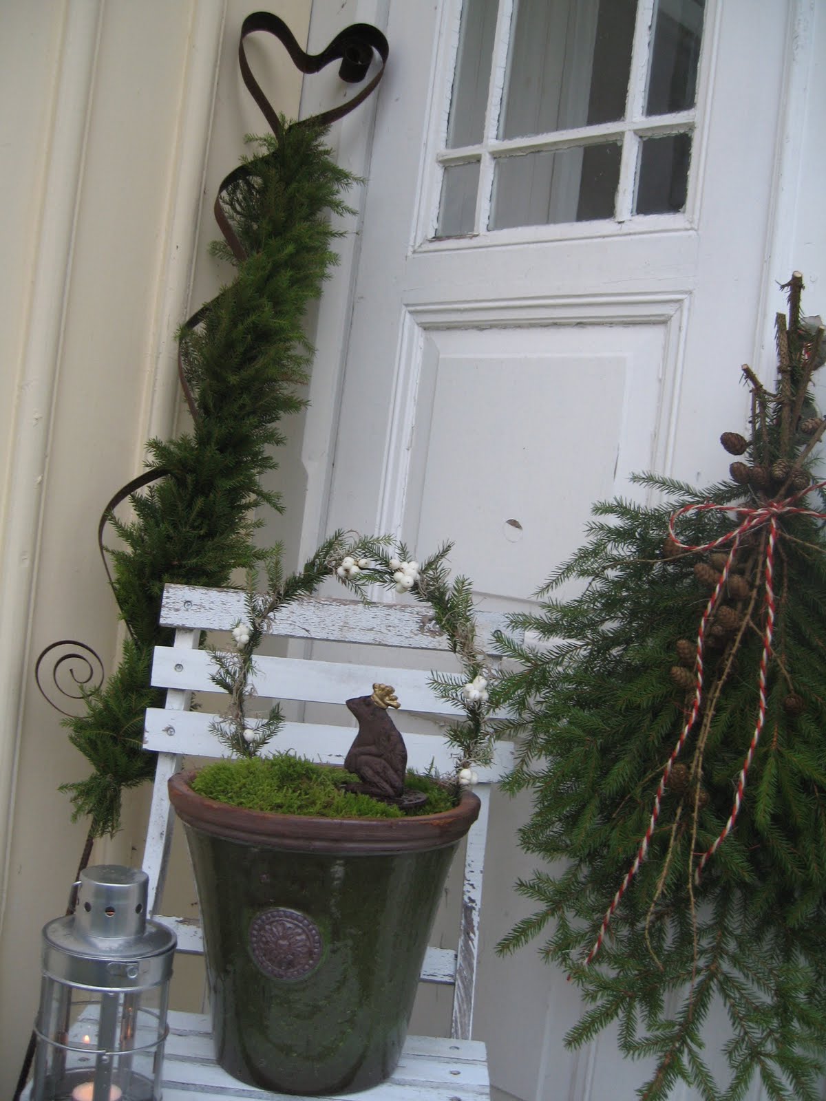 Sommar året runt: Julpynt för trädgården - Christmas decorations for ...