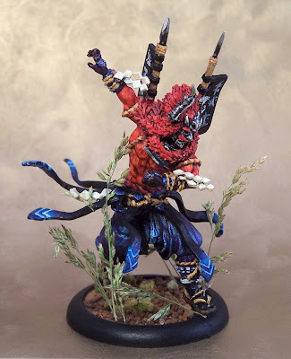 Anne Cooper Miniatures: Konosuke (Samael), Anima Tactics, Painted by ...