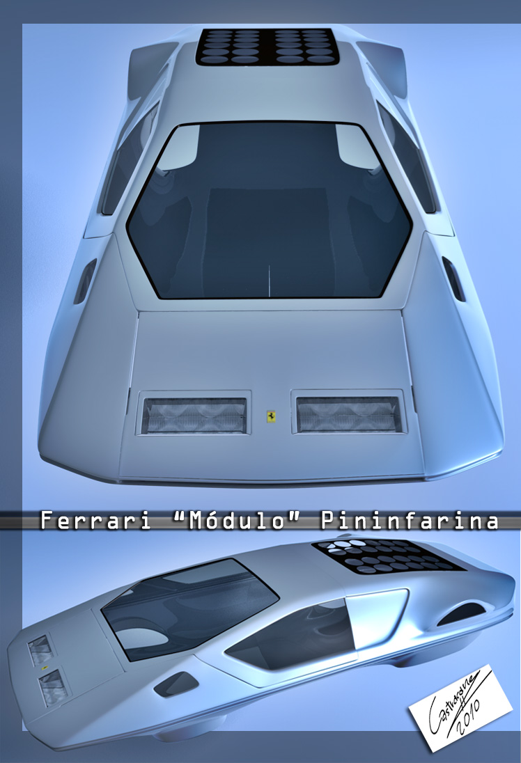 El sietch de osul: Ferrari "Modulo Pininfarina" W.I.P