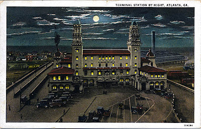 Historic Atlanta: Terminal Station by Night