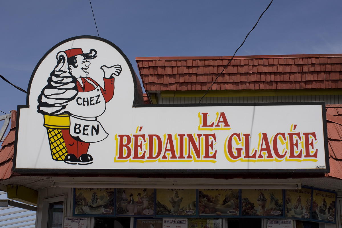 Québec "On the Road": Cantine Chez Ben - Granby