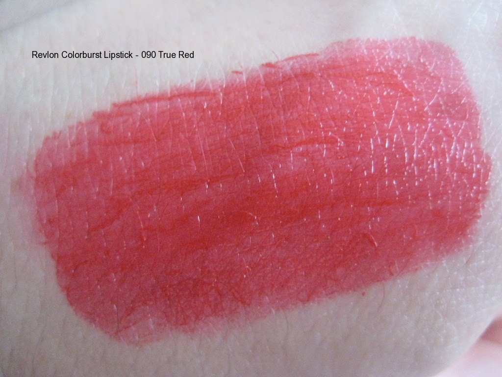 miss claret: Revlon Colorburst Lipstick - 090 True Red