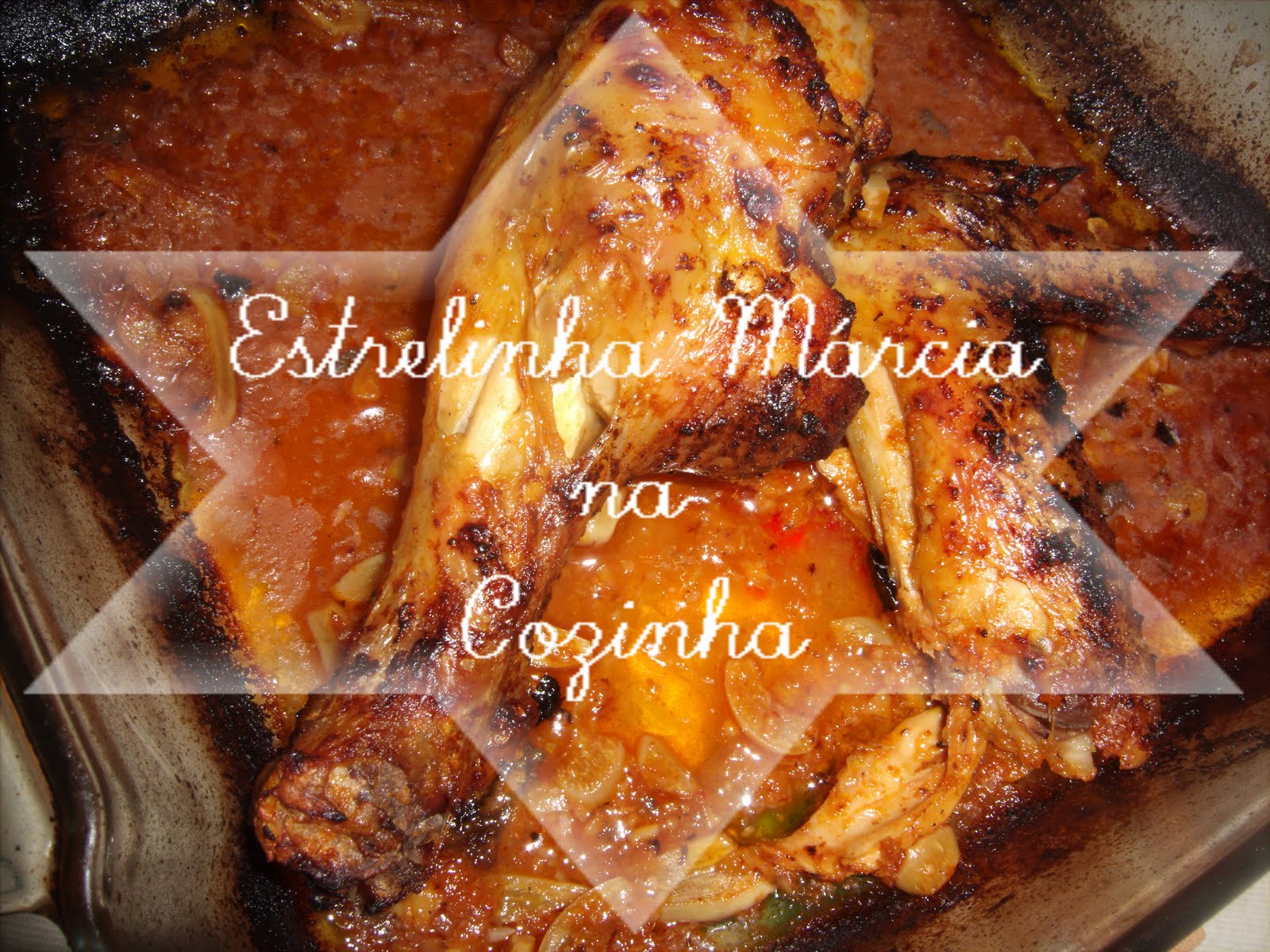 Estrelinhas na cozinha: frango temperado com molho para frango