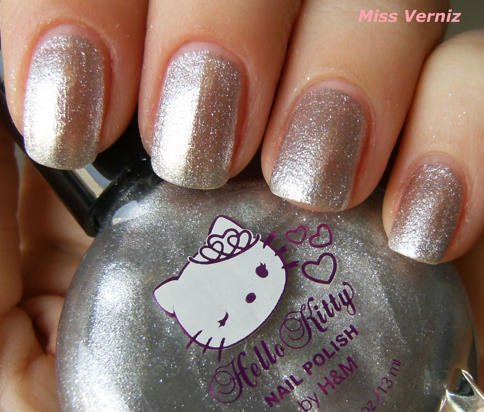 Ana_missverniz: Verniz H&M Hello Kitty : Silver Kitty....!!!!