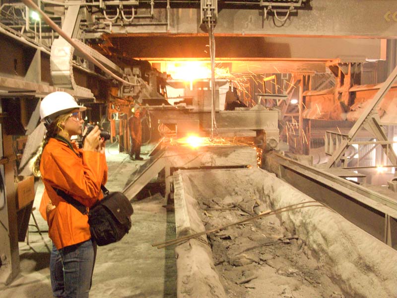 ART+CAYCE: April 9th: Photo Shoot with Racioppo at CMC Steel