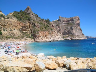 cumbres del sol: CALA DEL MORAIG